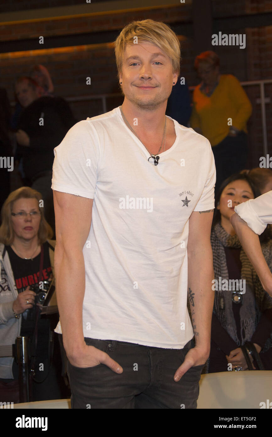 German ZDF TV talkshow Markus Lanz at Fernsehmacher-Studio Featuring ...
