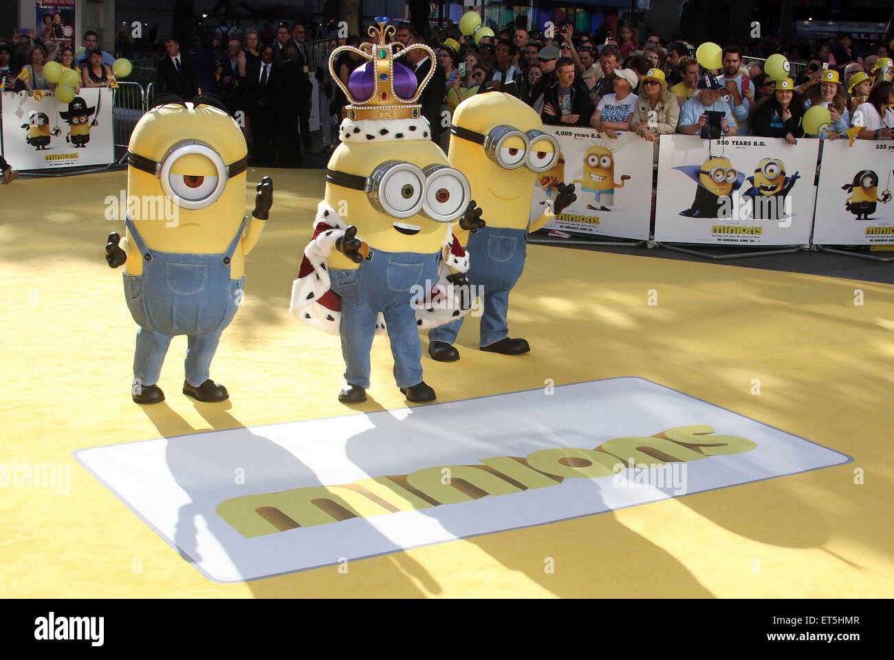 Minions' minions king bob hi-res stock photography and images - Alamy