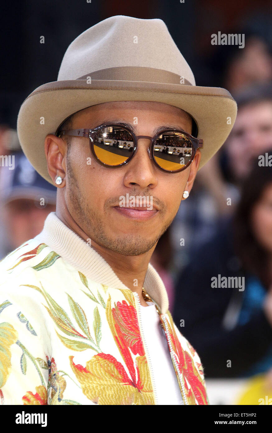 LONDON, ENGLAND, UK - JUNE 11 - Lewis Hamilton attend the "Minions ...
