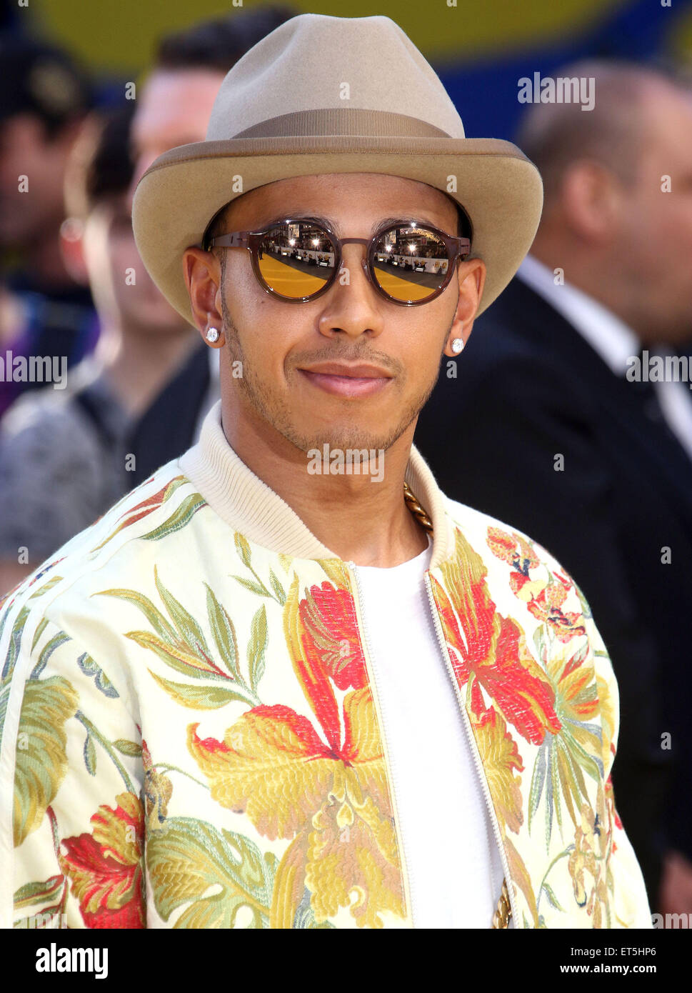 LONDON, ENGLAND, UK - JUNE 11 - Lewis Hamilton attend the "Minions ...