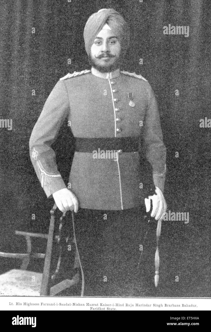 Prince ; Lt His Highness Farzand i Saadat Nishan Hazrat Kaiser i Hind ...