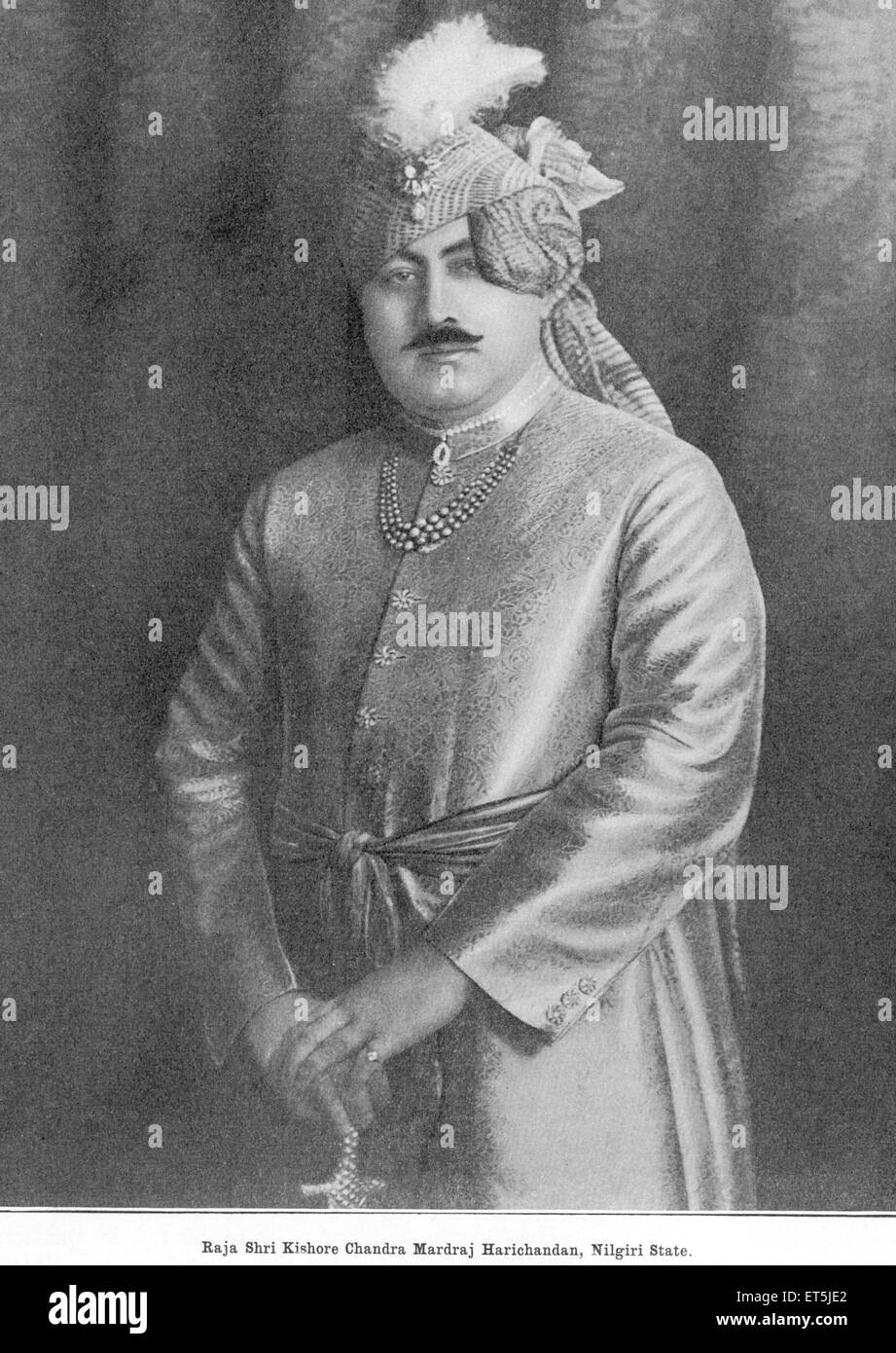 Princes india raja kishore chandra hi-res stock photography and images ...