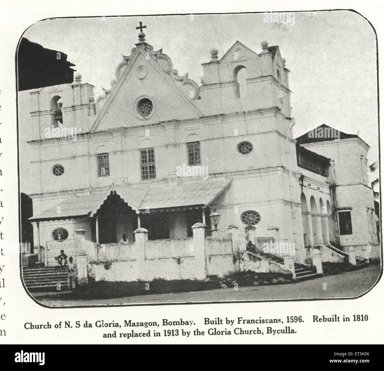 Church N. S. da Gloria built Franciscans 1596 rebuilt 1810 replaced ...