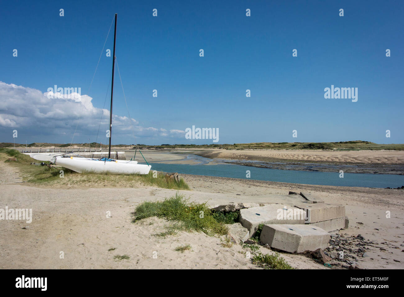 Boats harbour inlet portbail normandy hi-res stock photography and ...
