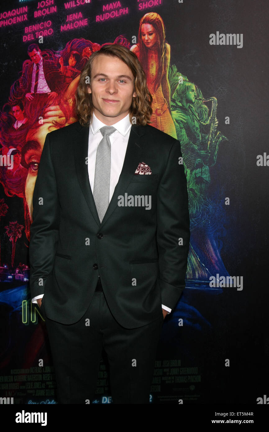 Inherent Vice LA Premiere Featuring: Jordan Christian Hearn Where: Los ...