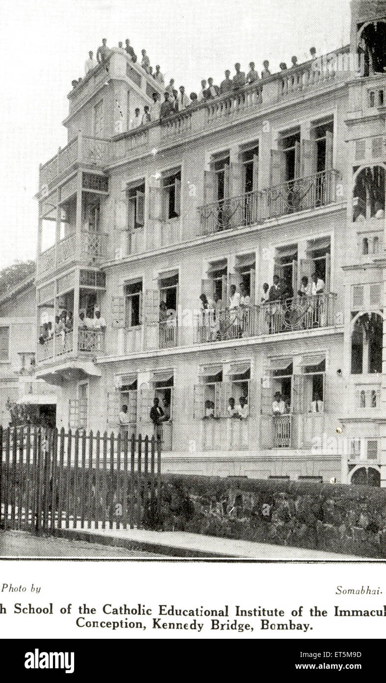 Vintage 1900s photo of High School of Catholic Educational Institute of ...