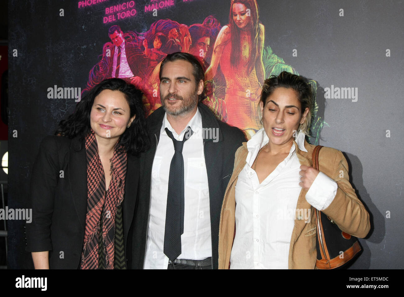 Inherent Vice LA Premiere Featuring: Rain Phoenix, Joaquin Phoenix ...