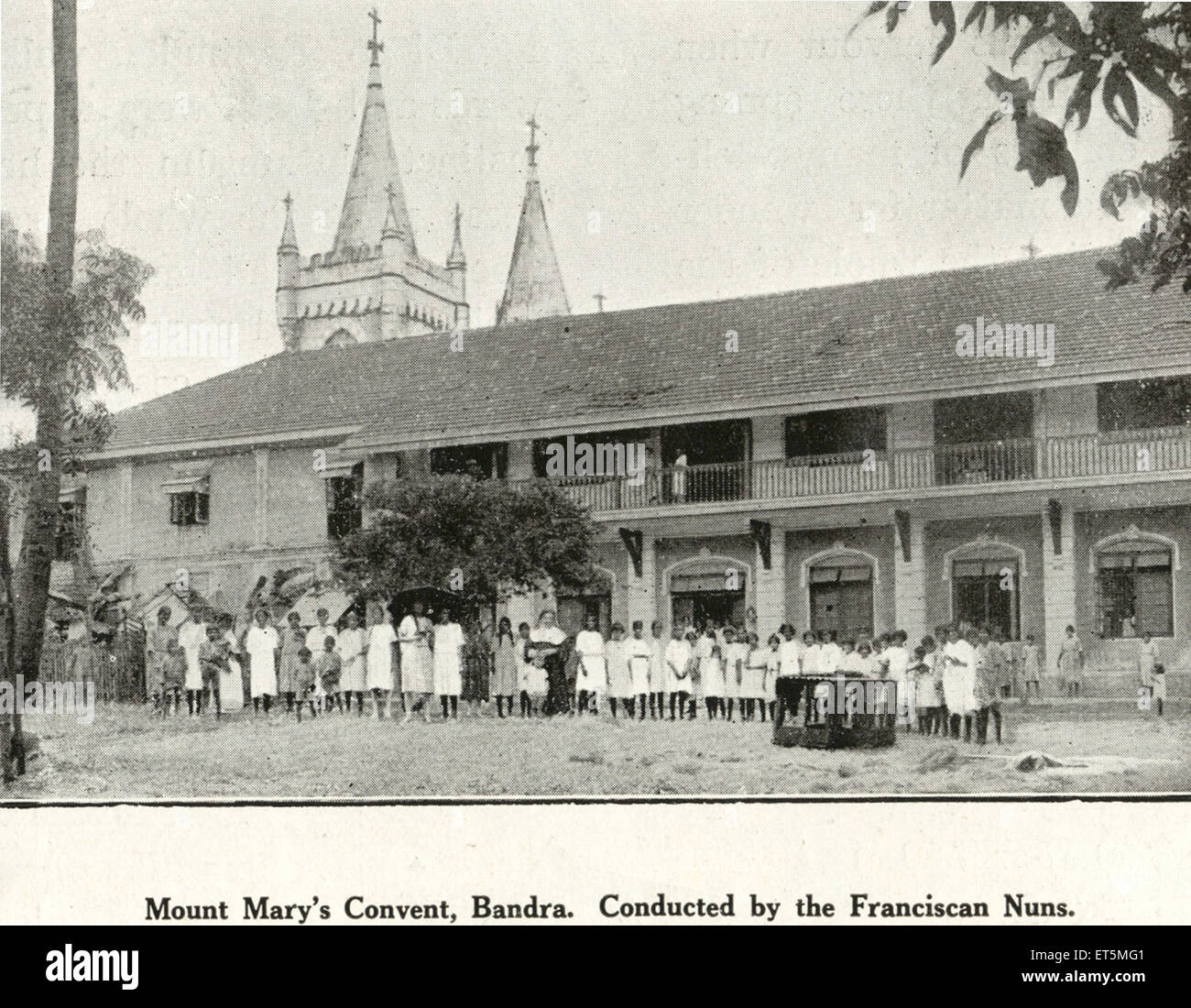 Mount Mary's Convent Bandra Conduct by Franciscan Nuns ; Bombay Mumbai ...