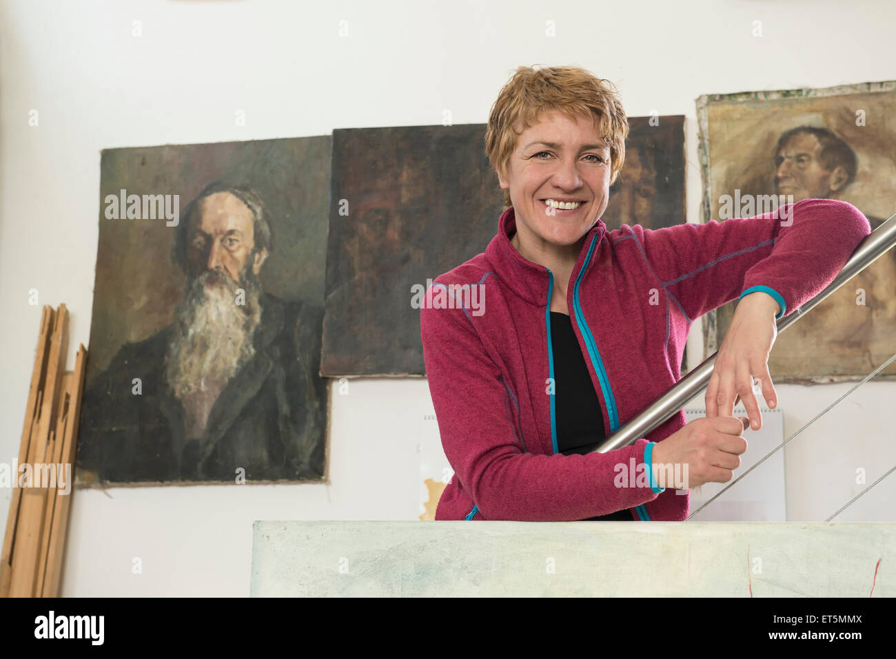 Paintings By The German Painter High Resolution Stock Photography and ...