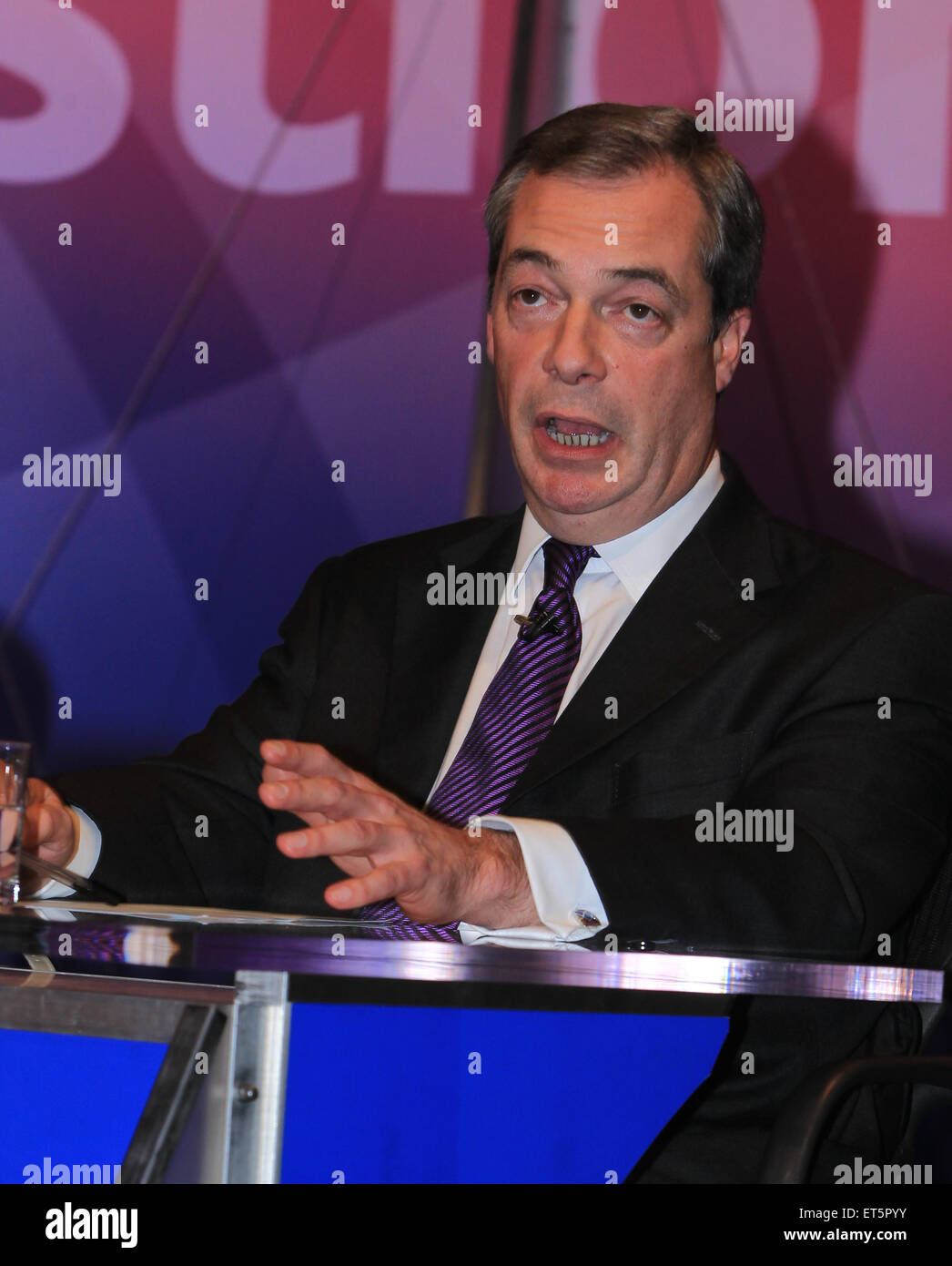 Nigel farage on question time hi-res stock photography and images - Alamy