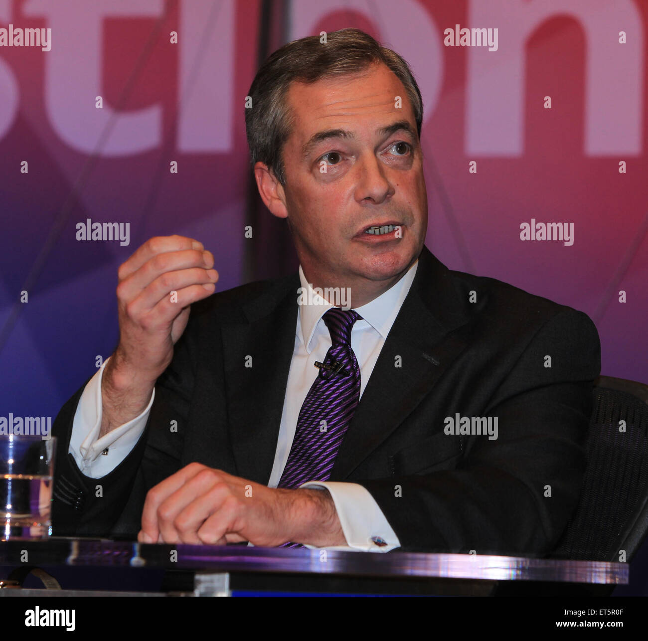 Russell Brand and Nigel Farage appear on BBC Question time Featuring ...