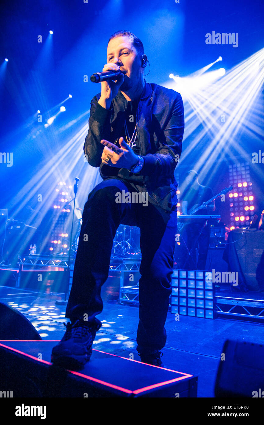 Professor Green performing live on stage touring his new album 'Growing ...
