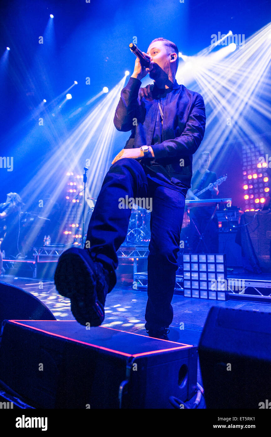 Professor Green performing live on stage touring his new album 'Growing ...