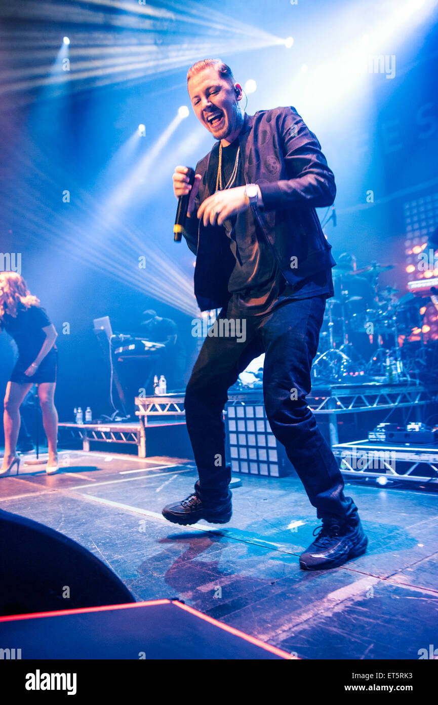 Professor Green performing live on stage touring his new album 'Growing ...