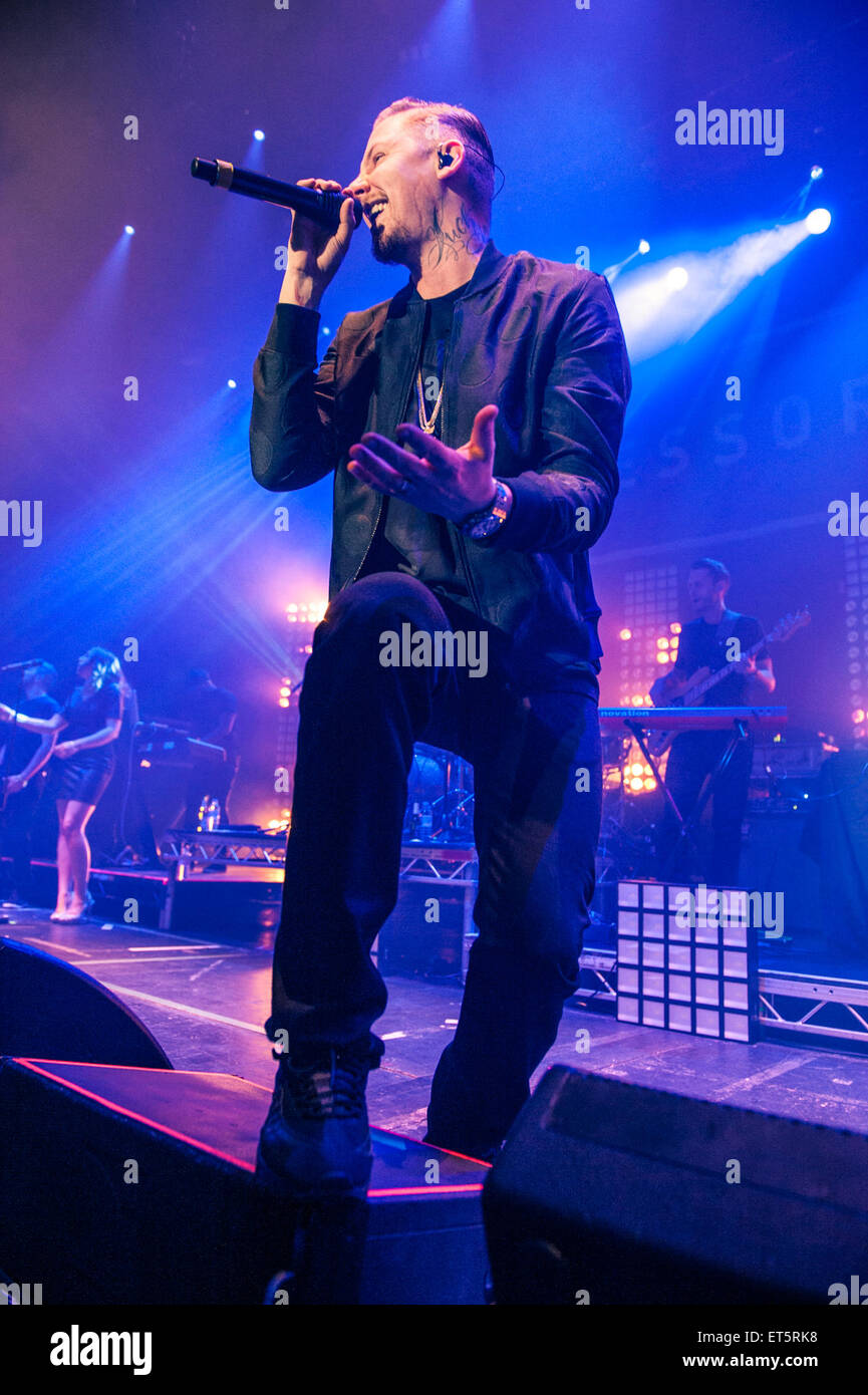 Professor Green performing live on stage touring his new album 'Growing ...
