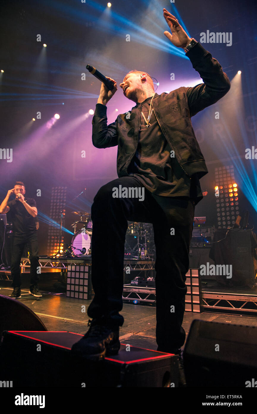 Professor Green performing live on stage touring his new album 'Growing ...