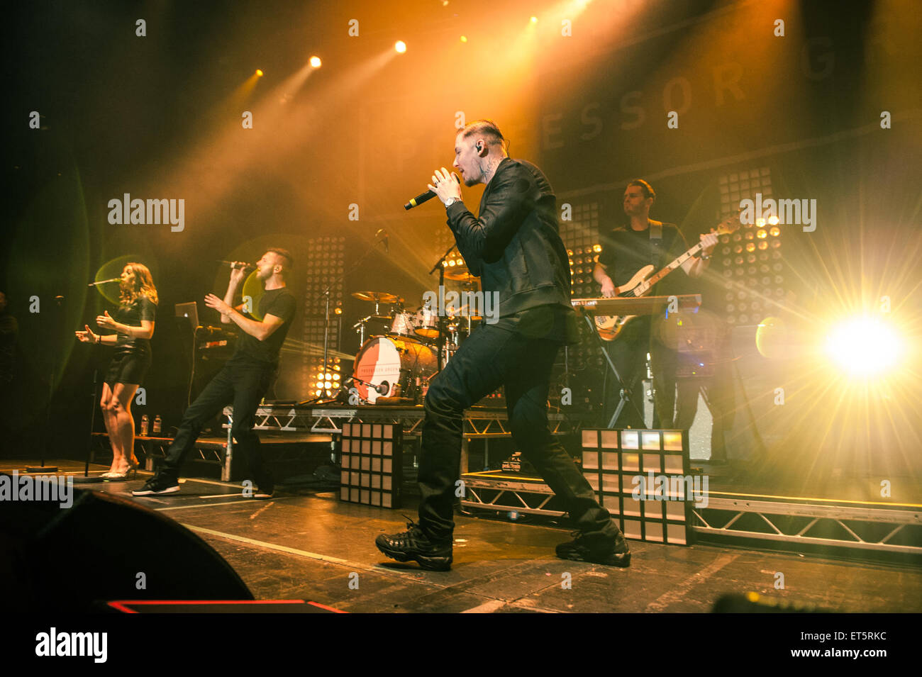 Professor Green performing live on stage touring his new album 'Growing ...