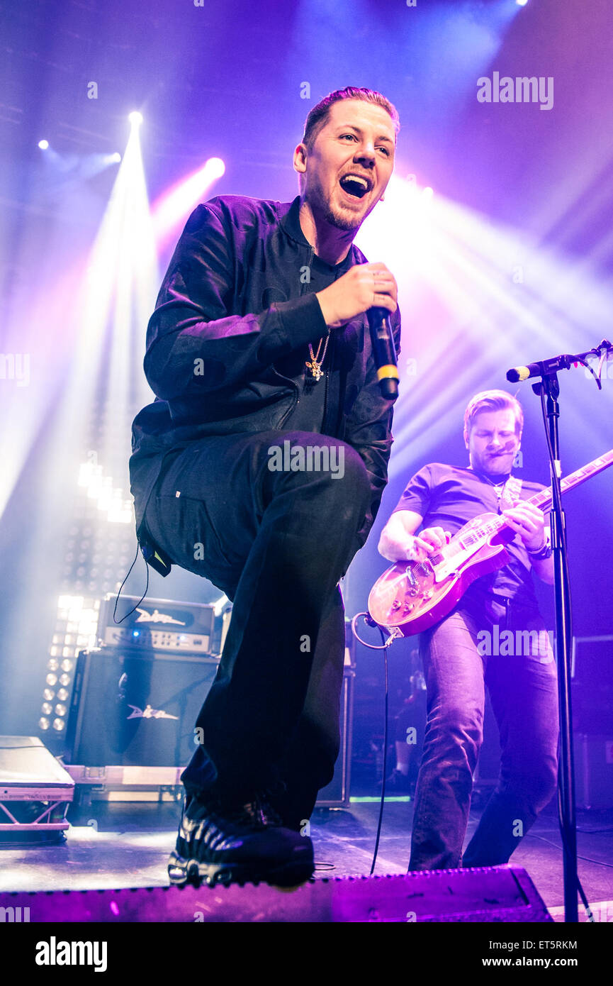 Professor Green performing live on stage touring his new album 'Growing ...