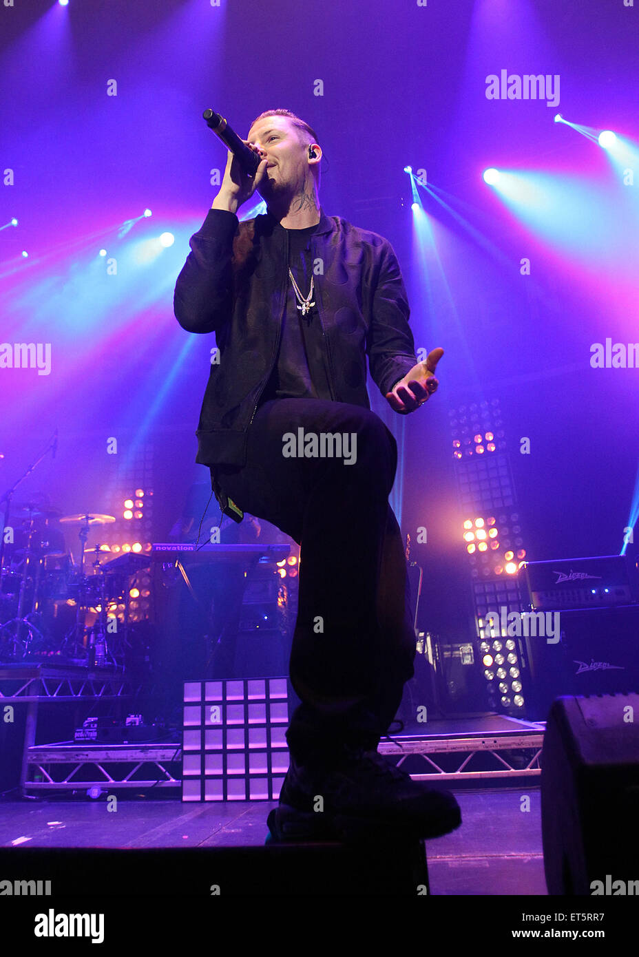 Professor Green performing live on stage touring his new album 'Growing ...