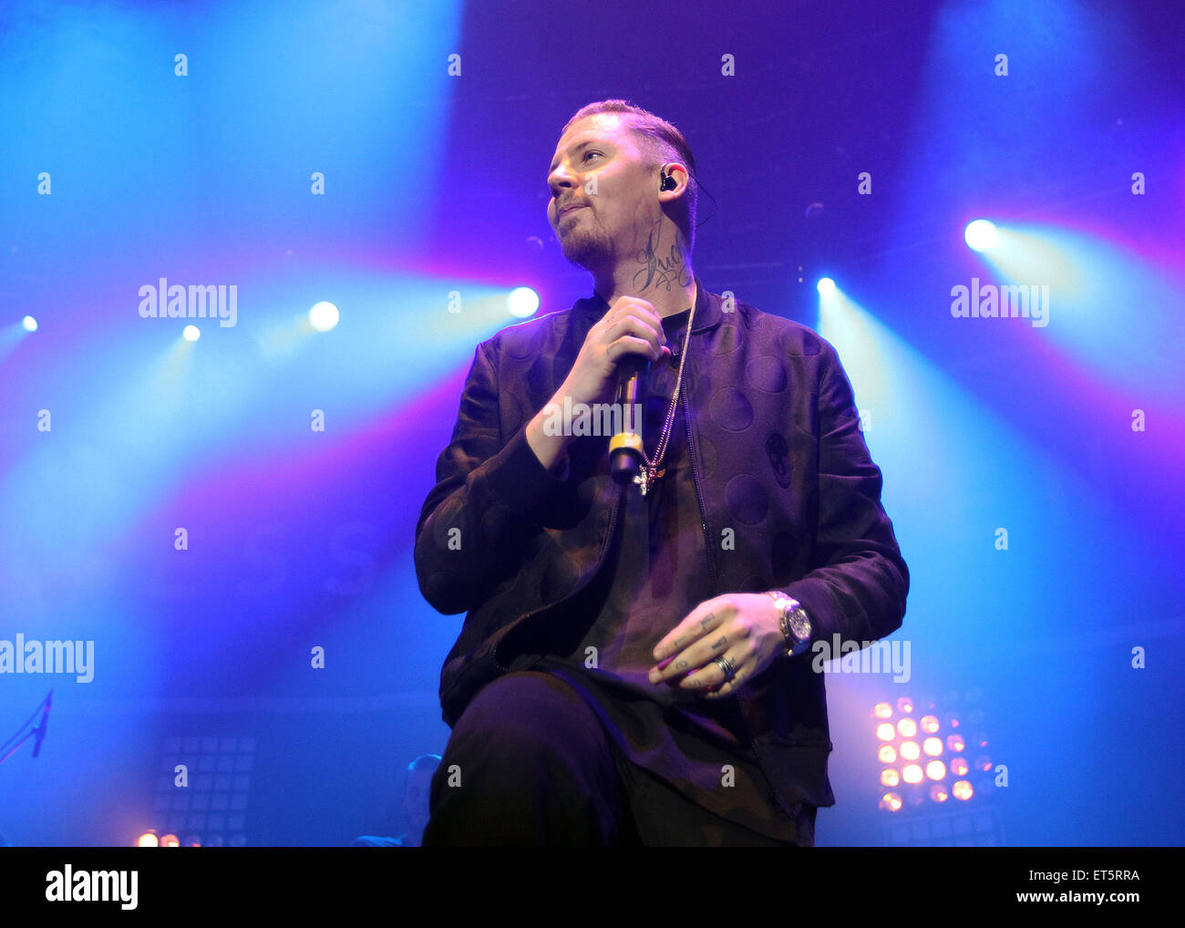 Professor Green performing live on stage touring his new album 'Growing ...