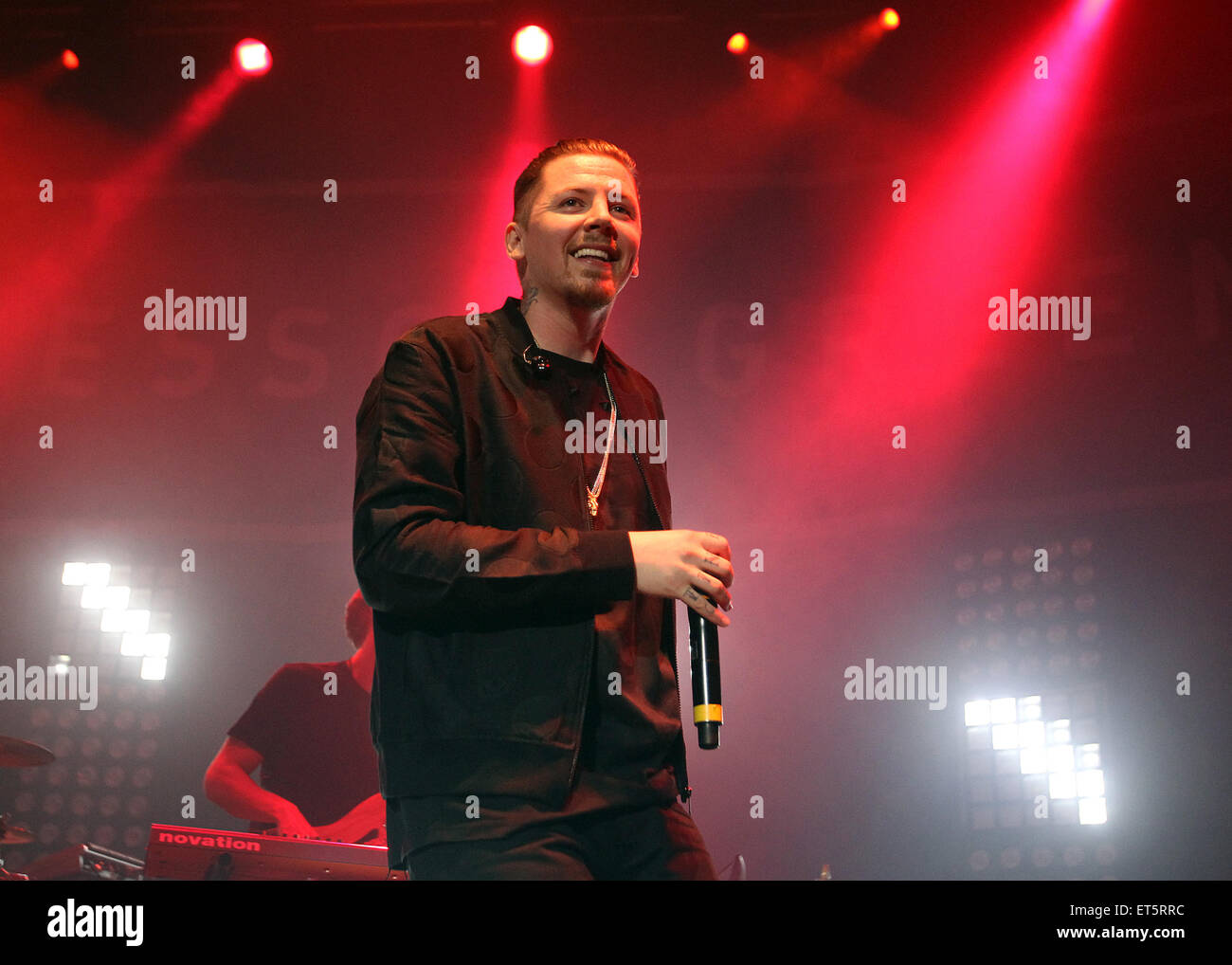 Professor Green performing live on stage touring his new album 'Growing ...