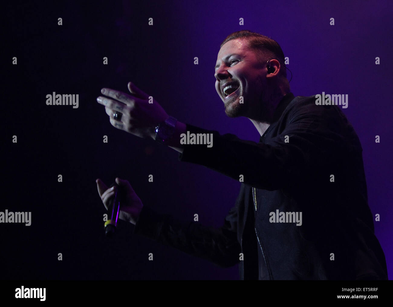 Professor Green performing live on stage touring his new album 'Growing ...