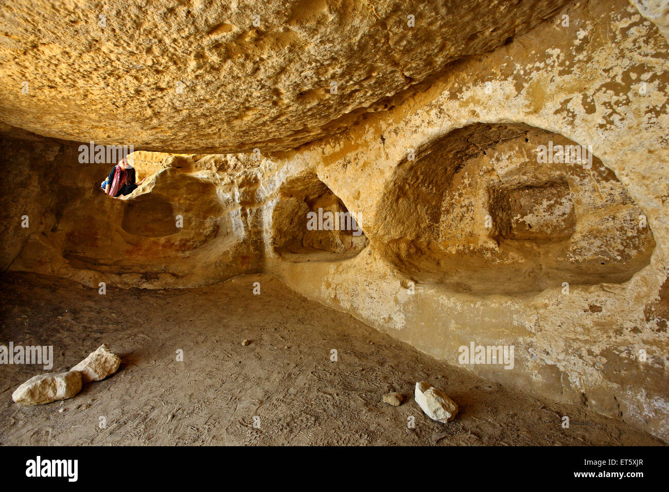 In the caves of Matala (ancient Roman tombs), once "home" for many ...