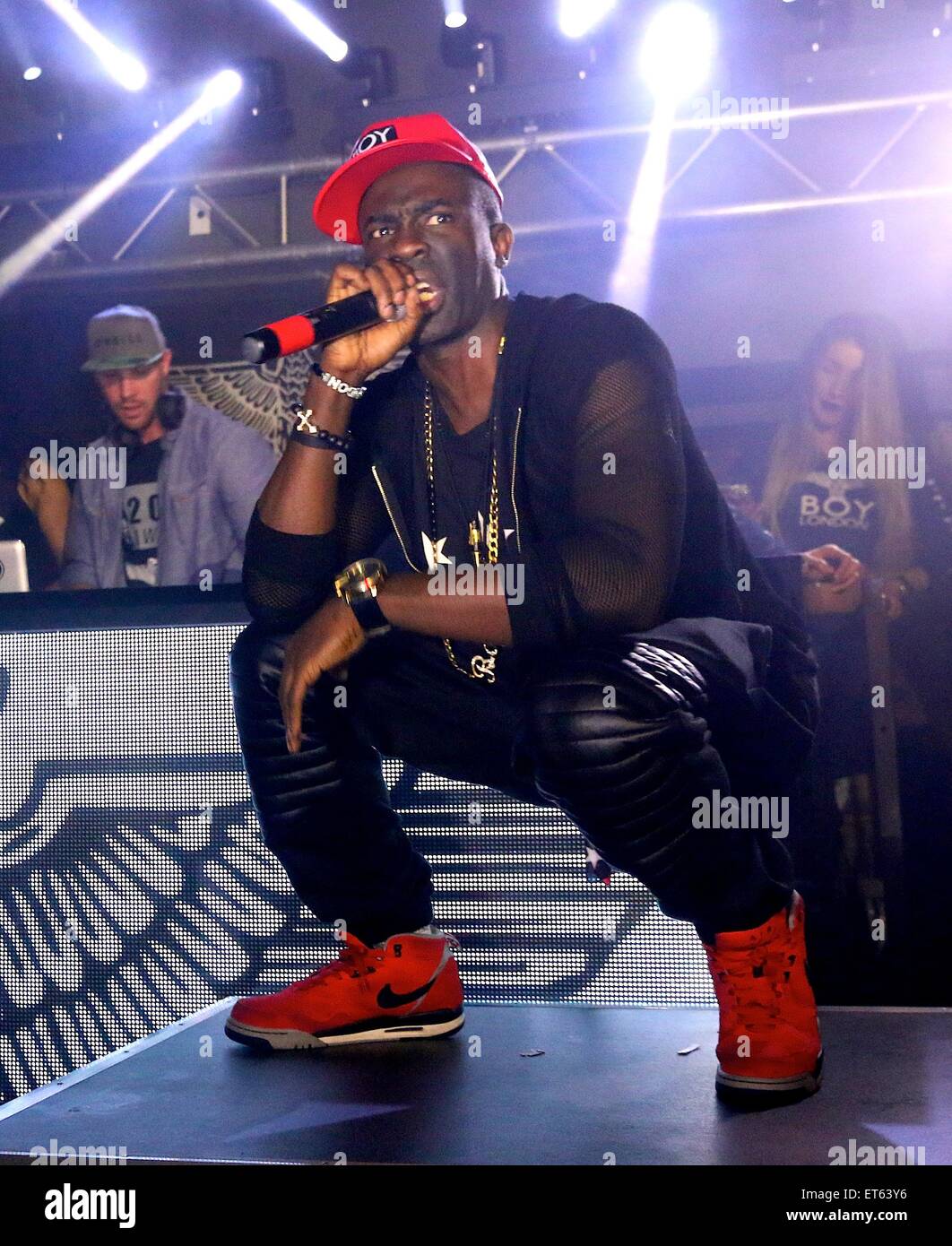 Sam Sarpong performs at The Elite Man Magazine Party in Hollywood at ...