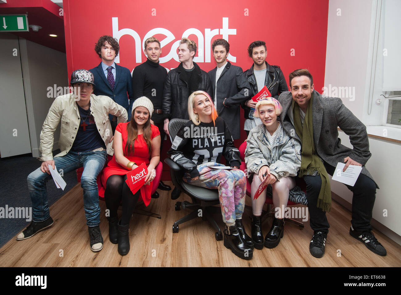 Heart London Breakfast show hosts Jamie Theakston and Emma Bunton ...