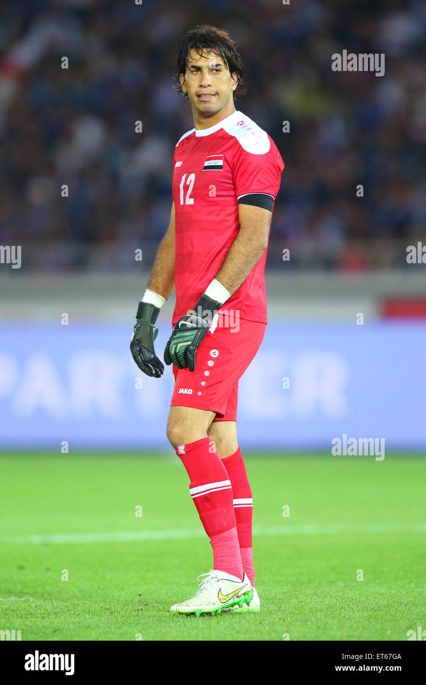 Kanagawa, Japan. 11th June, 2015. Jalal Hassan Hachim (IRQ) Football ...