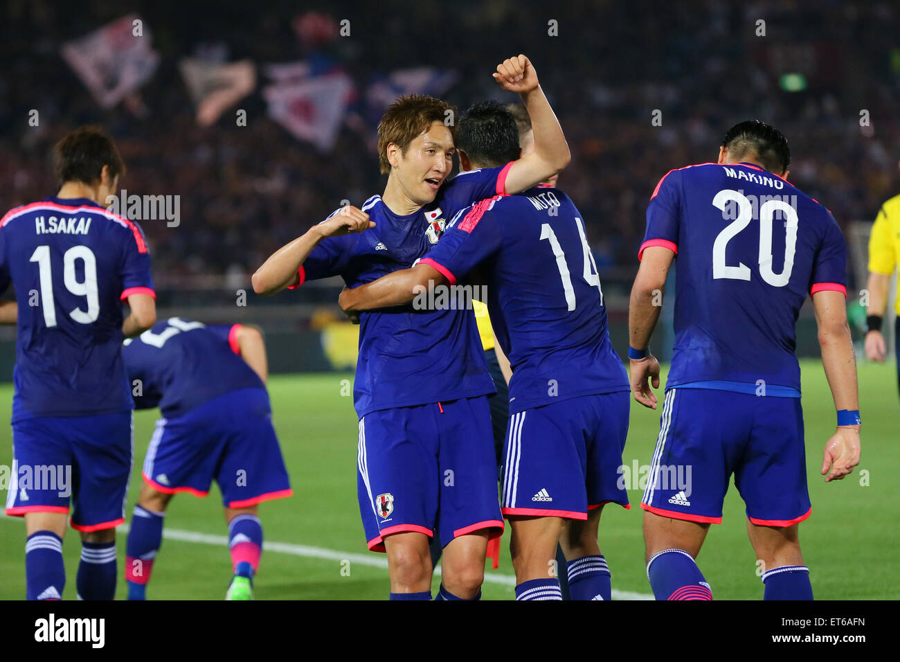 Kanagawa, Japan. 11th June, 2015. Genki Haraguchi (JPN) Football/Soccer ...