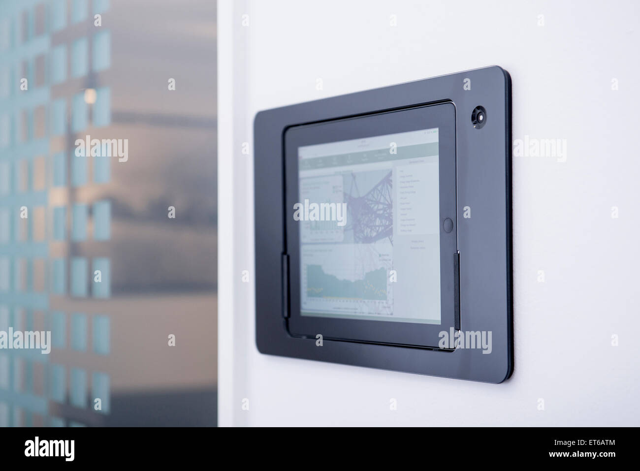 Control panel mounted on wall, Munich, Bavaria, Germany Stock Photo - Alamy