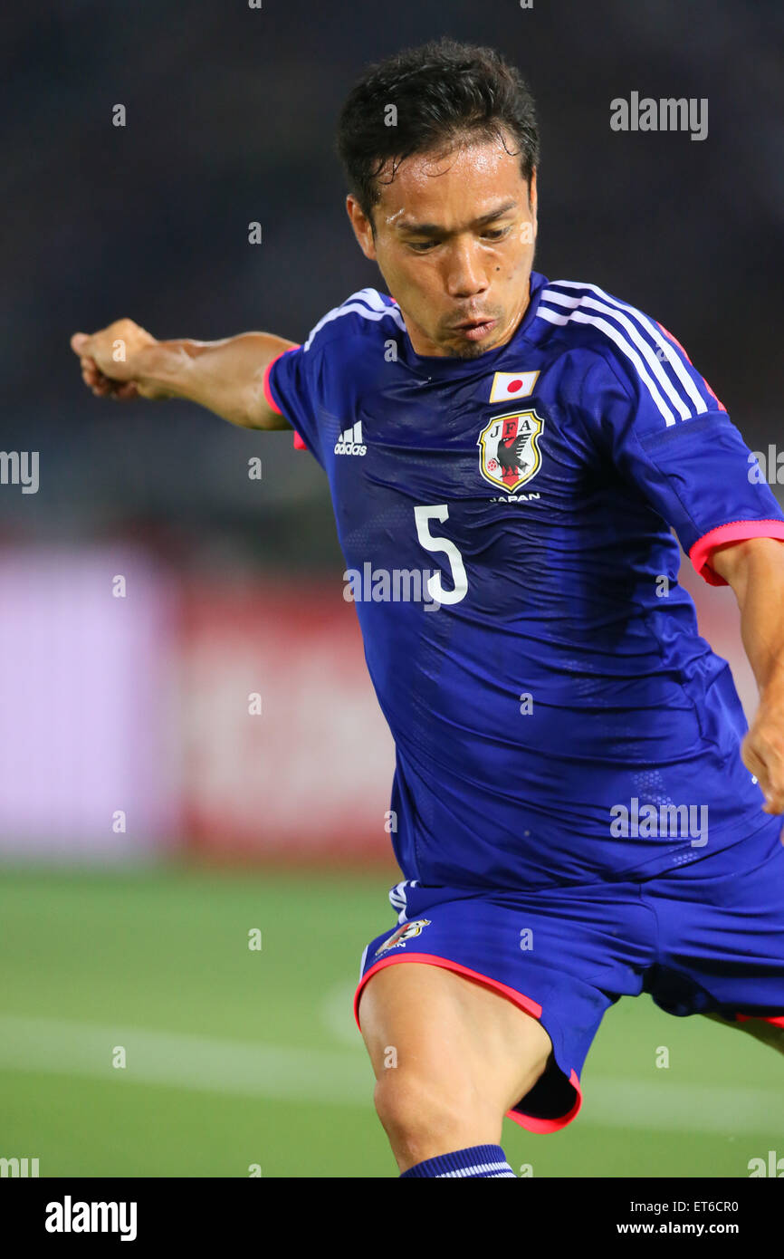 Kanagawa, Japan. 11th June, 2015. Yuto Nagatomo (JPN) Football/Soccer ...