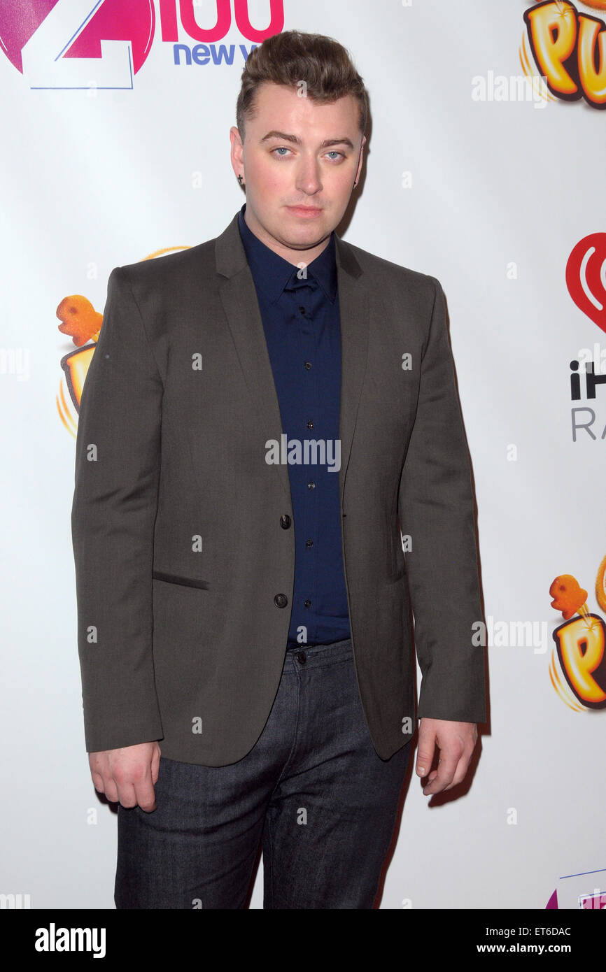 Z100's Jingle Ball 2014 - Red Carpet Arrivals Featuring: Sam Smith ...