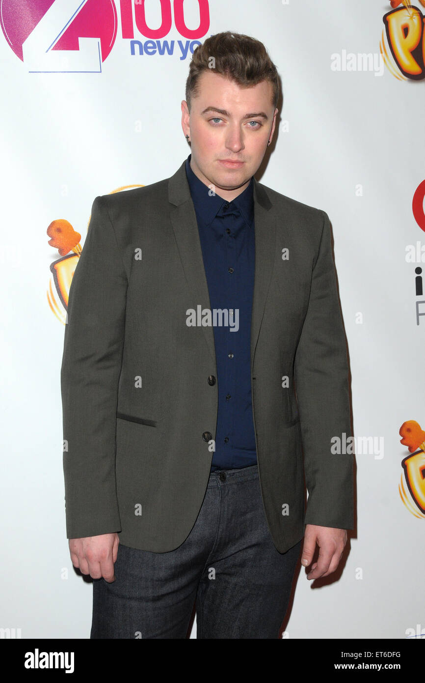Z100's Jingle Ball 2014 - Red Carpet Arrivals Featuring: Sam Smith ...
