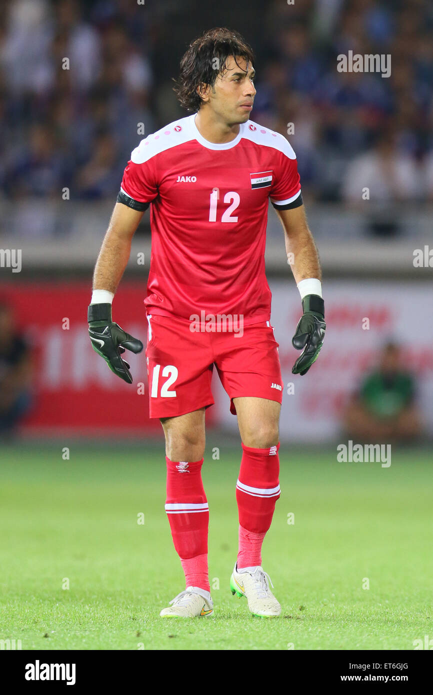 Kanagawa, Japan. 11th June, 2015. Jalal Hassan Hachim (IRQ) Football ...