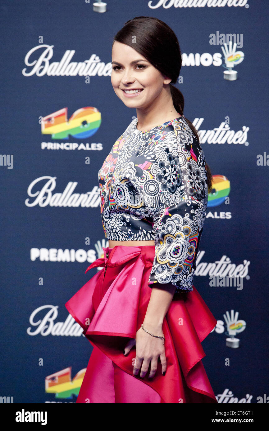 40 Principales Awards 2014 Gala at Palacio de los Deportes - Photocall ...