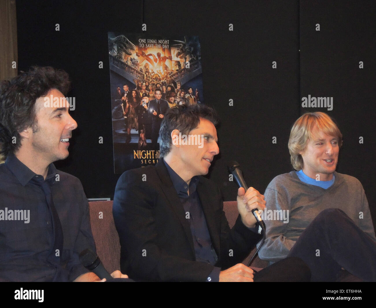 'Night at the Museum: Secret of the Tomb' - Press Conference Featuring ...