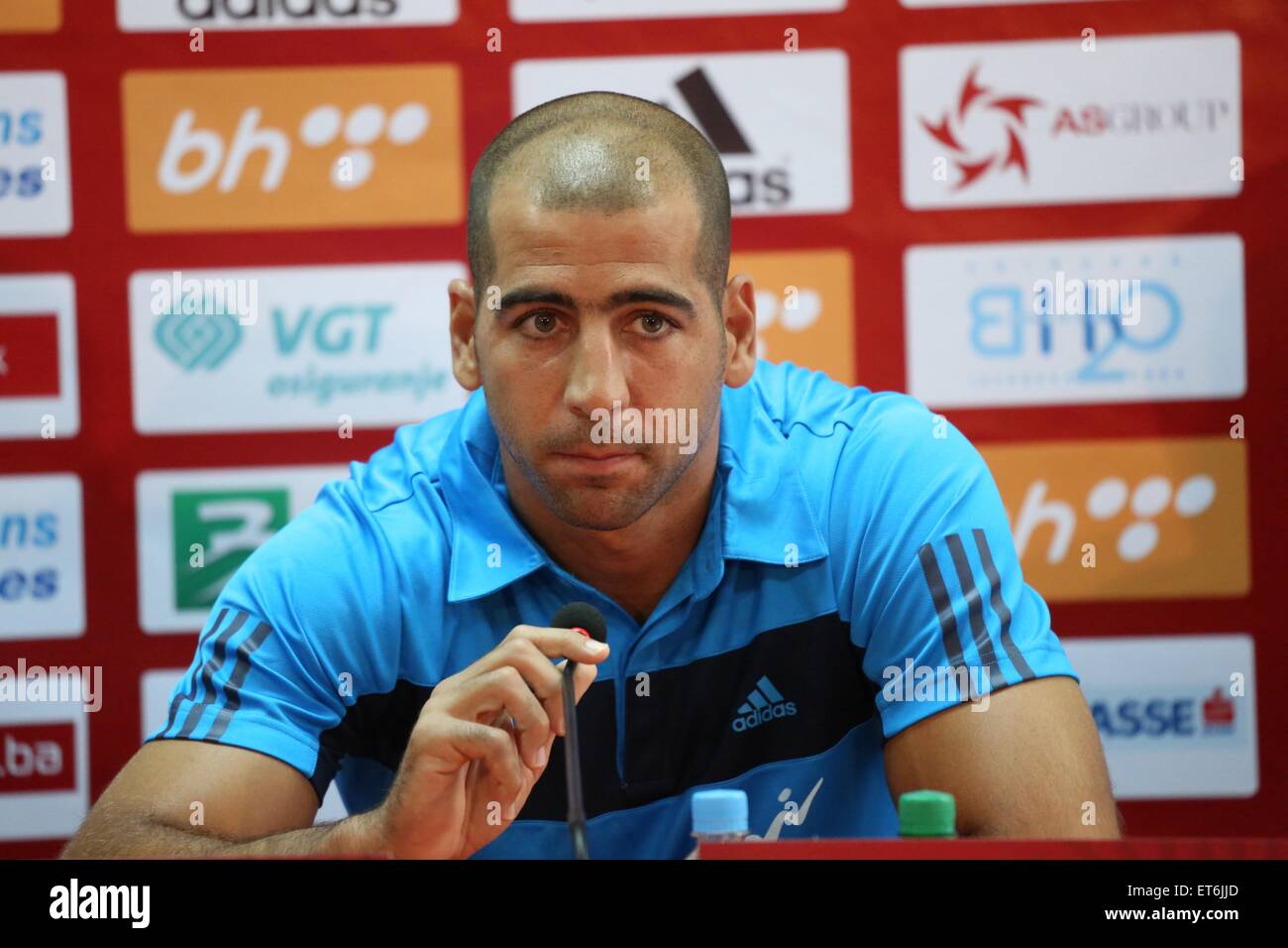 Zenica, June 11. 12th June, 2015. Ben Haim of Israeli national team ...