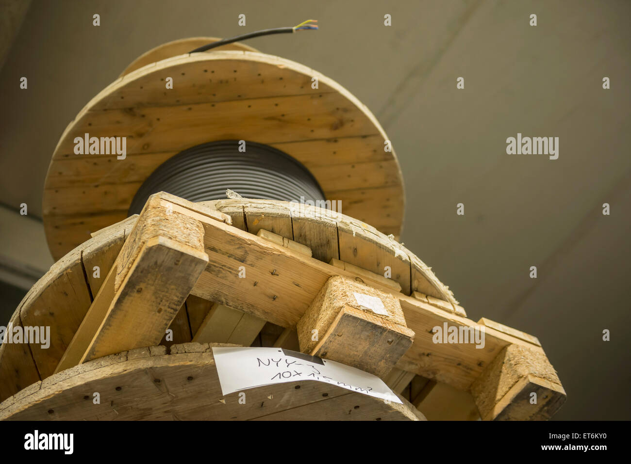 Rolled Up Plastic Cables High Resolution Stock Photography and Images ...