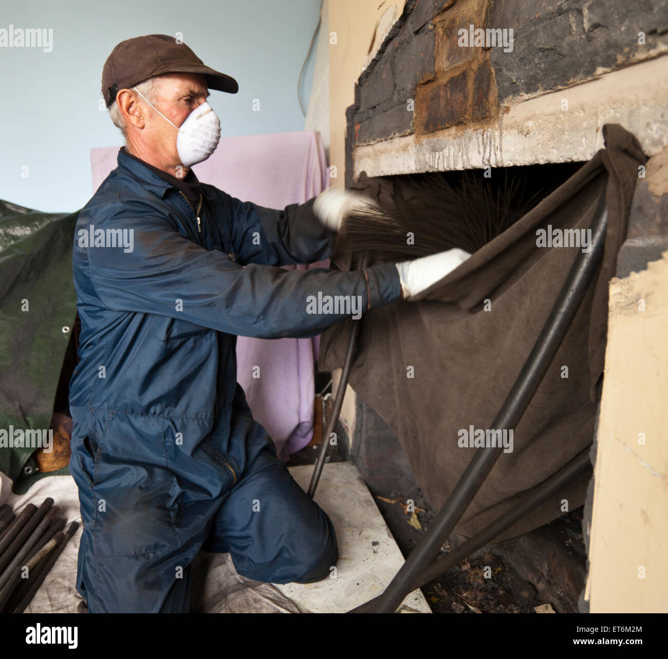 Chimney sweeper tools hi-res stock photography and images - Alamy