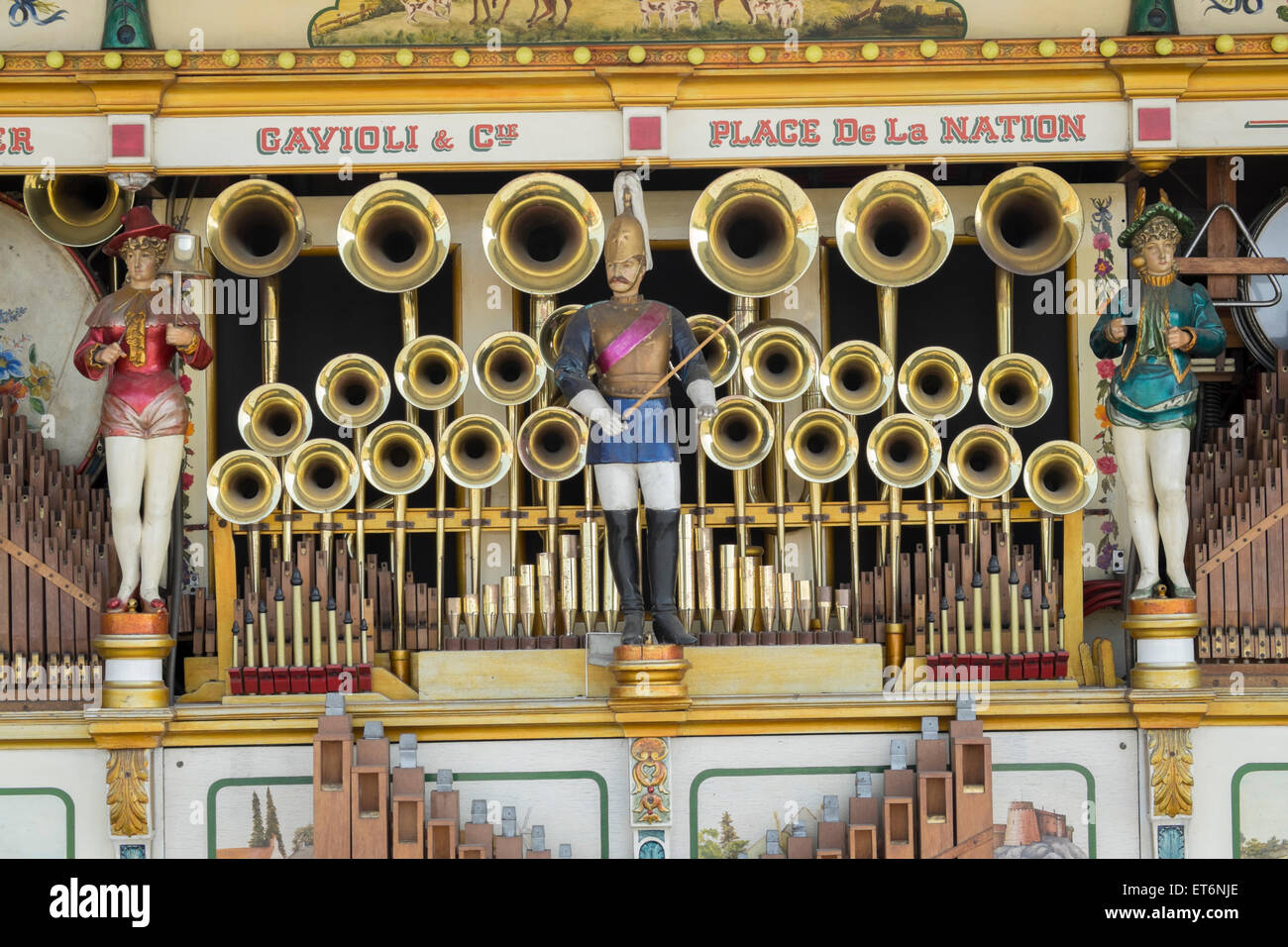 Gavioli steam organ hi-res stock photography and images - Alamy