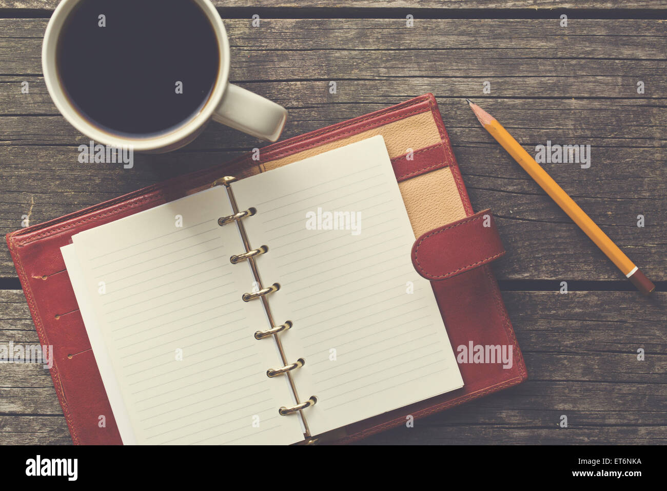 Vintage note book hi-res stock photography and images - Alamy