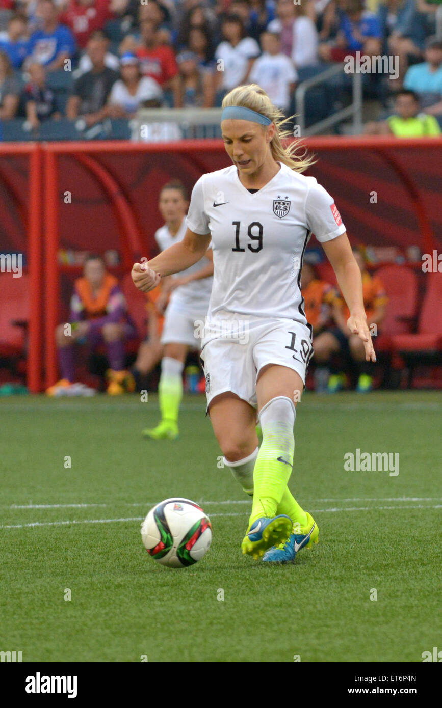 Julie JOHNSTON during the FIFA Women's World Cup Canada 2015 match ...