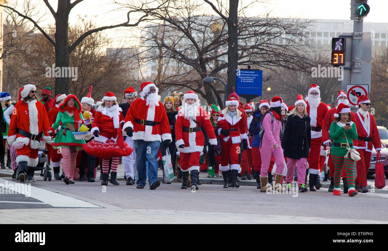 The Washington D.C. SantaCon 'SantarchyDC 2014' Where: Washington, D.C ...