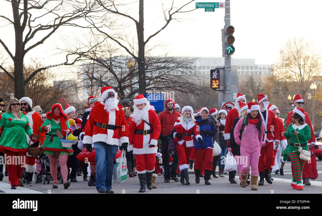 The Washington D.C. SantaCon 'SantarchyDC 2014' Where: Washington, D.C ...