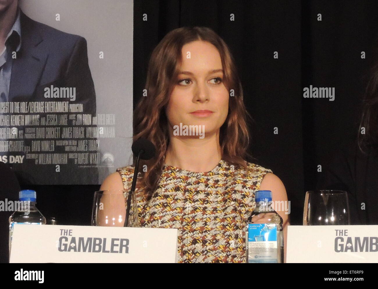 Press conference for 'The Gambler' held at the Mandarin Oriental Hotel ...