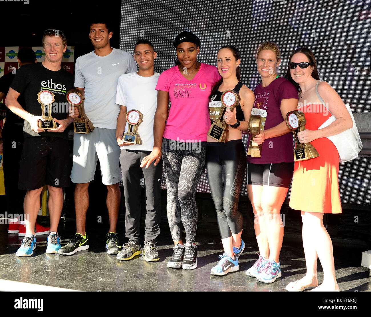 The Serena Williams Ultimate Run karaoke after-party and Award ceremony ...