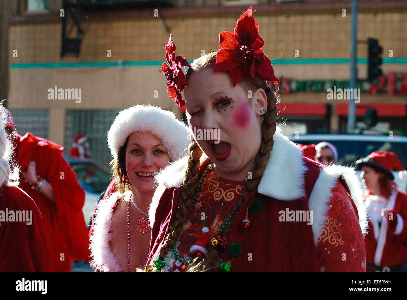 SantaCon LA 2014 - Santa Claus Convention in Hollywood Featuring ...
