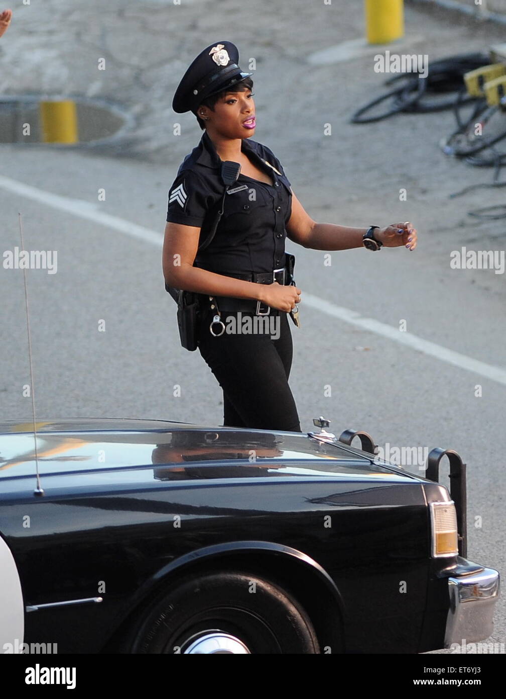Pop star Iggy Azalea gets arrested by Jennifer Hudson who plays as a ...